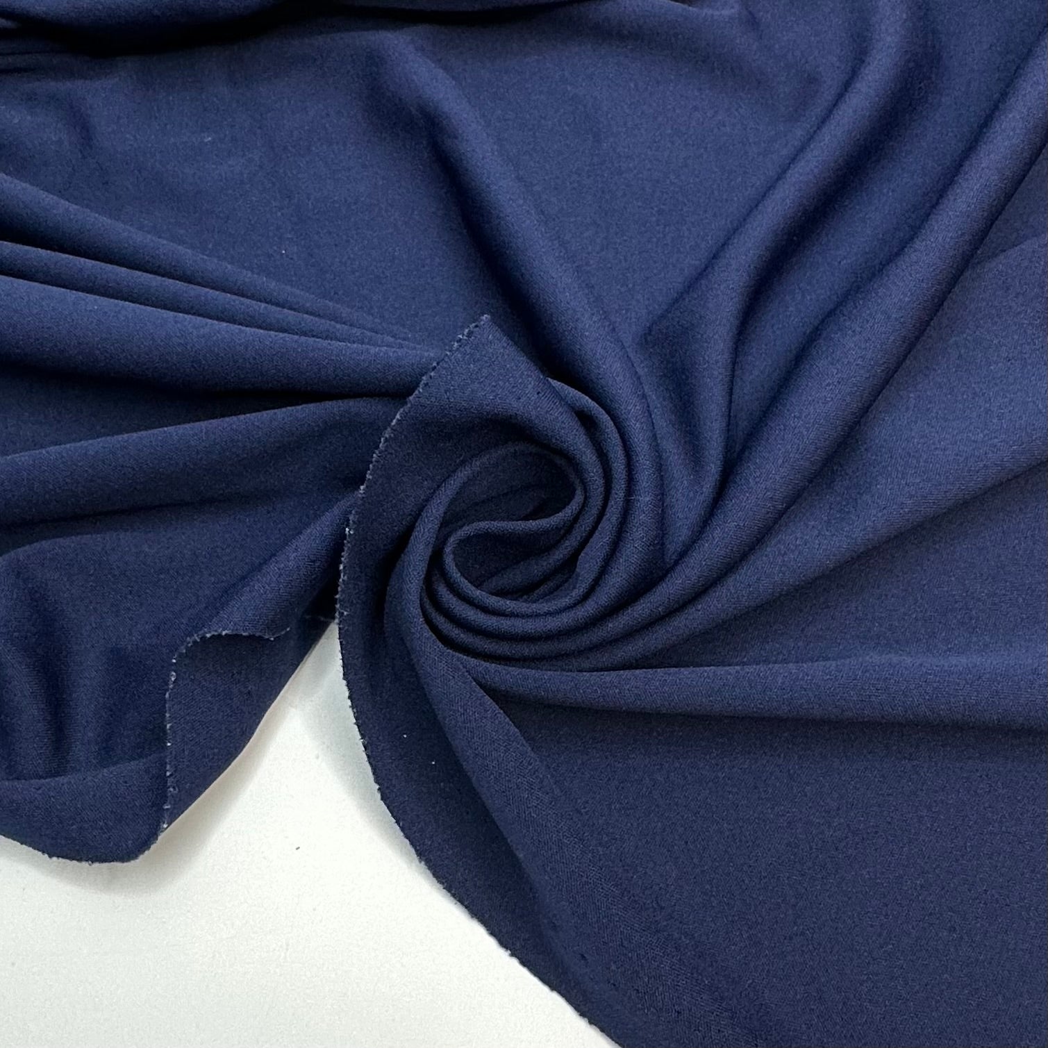 Stormy Waves - Rib Knit Synthetic Blend Knit - Navy - 1.4M Bundle ...