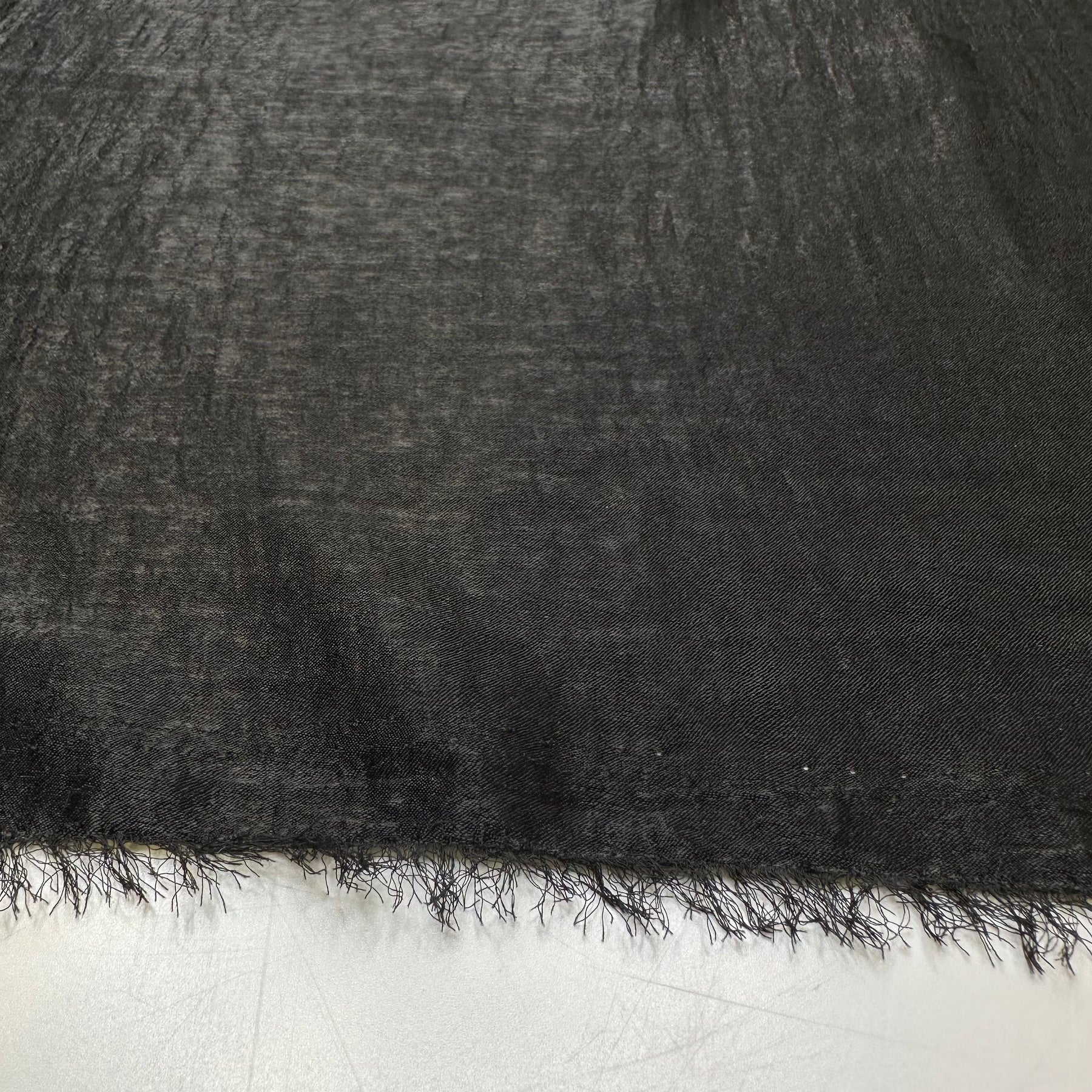 Hint Of Luxury - Polyester Blend Woven - Black - Bundles | FABCYCLE