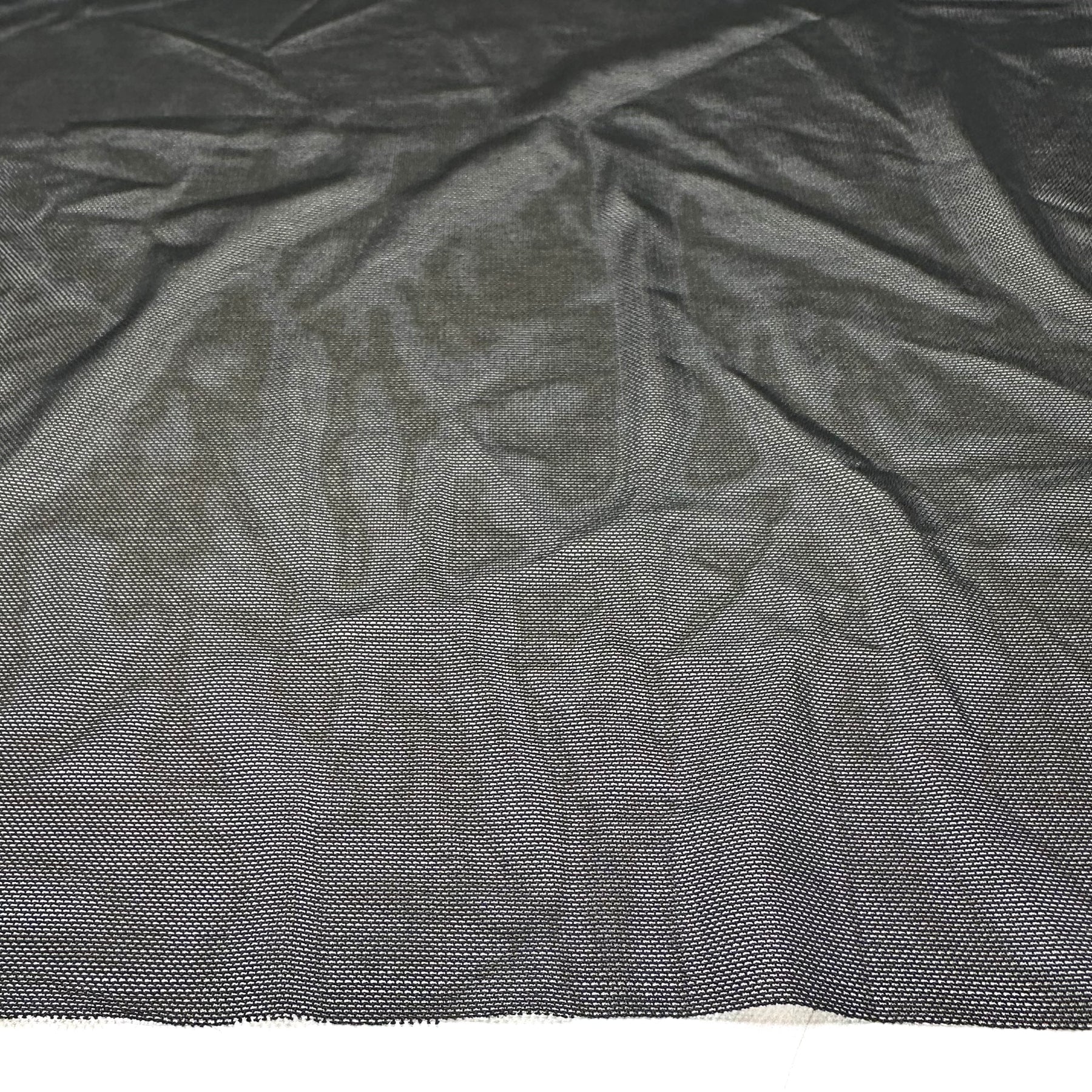 What A Mesh - Sport Mesh Poly/Spandex Knit - Black - 1.1M Bundle | FABCYCLE