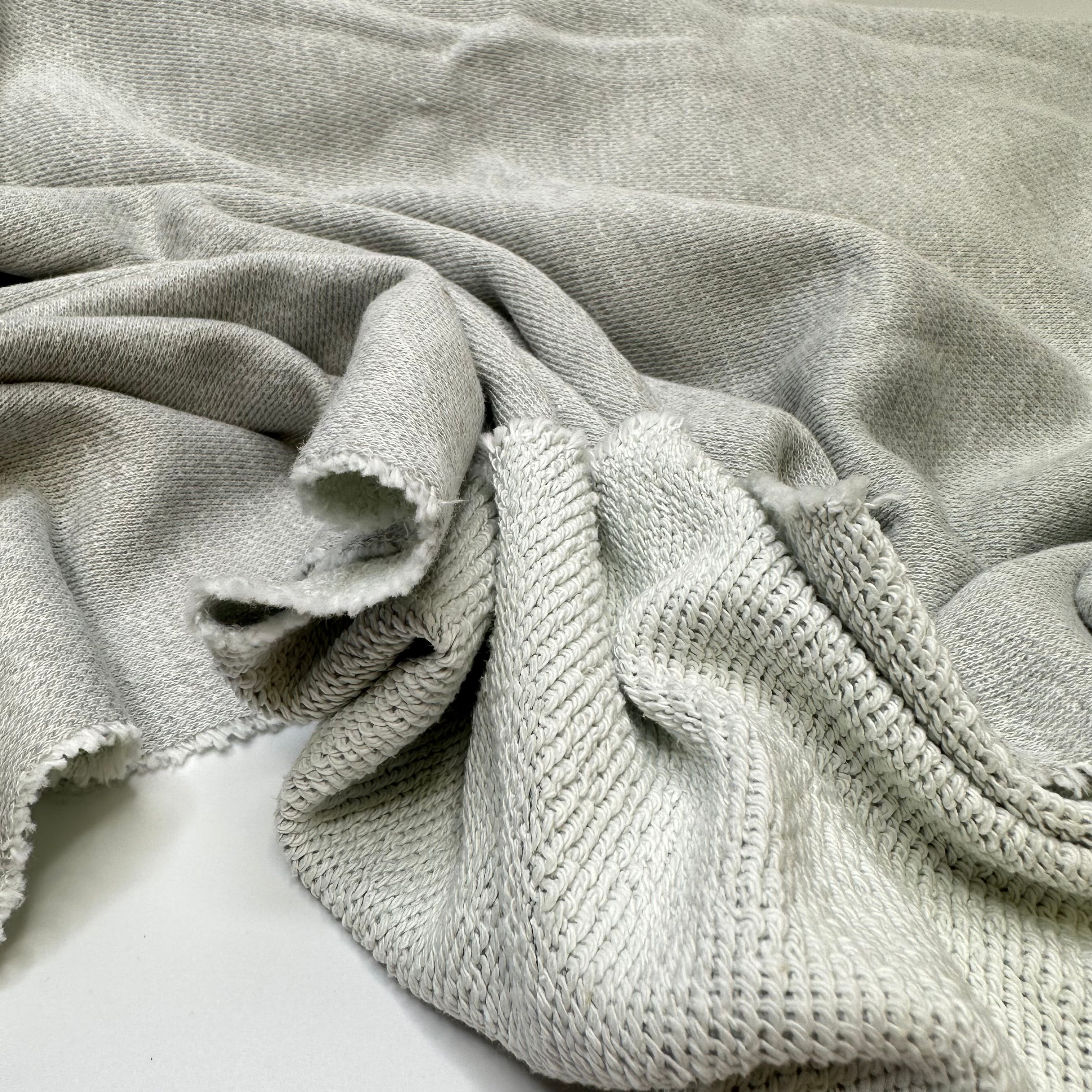 What A Feeling - Large Loop Terry French Terry Cotton Knit - Light ...