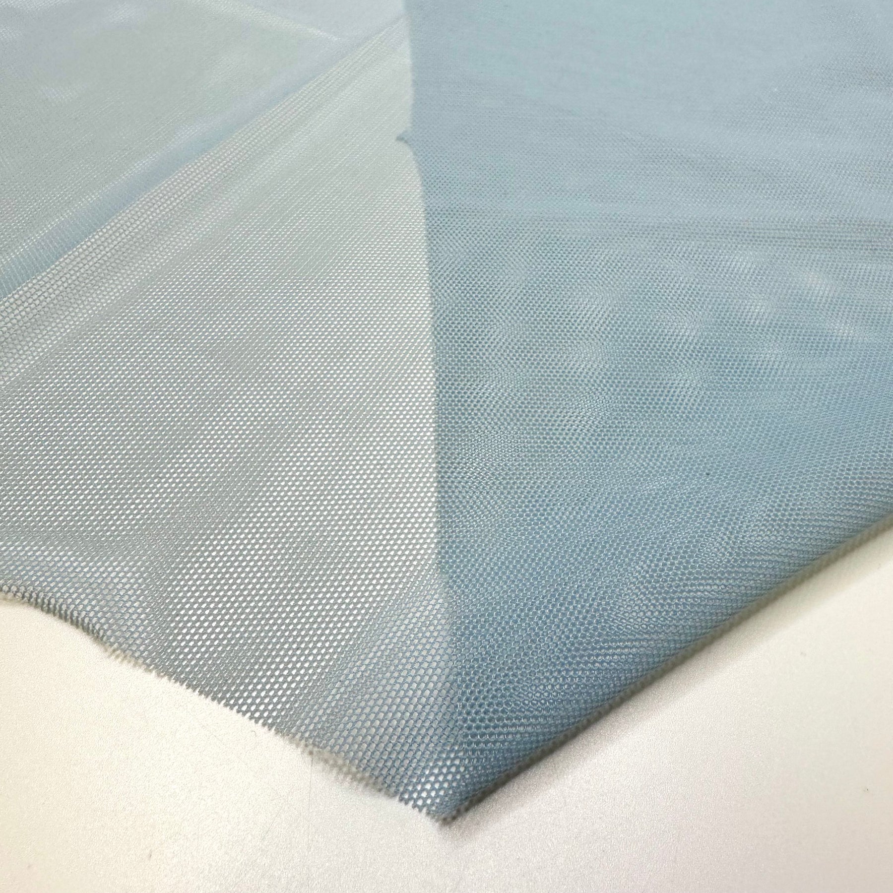 Clear Skies Ahead - Mesh Poly/Spandex Knit - Light Blue - Bundles ...