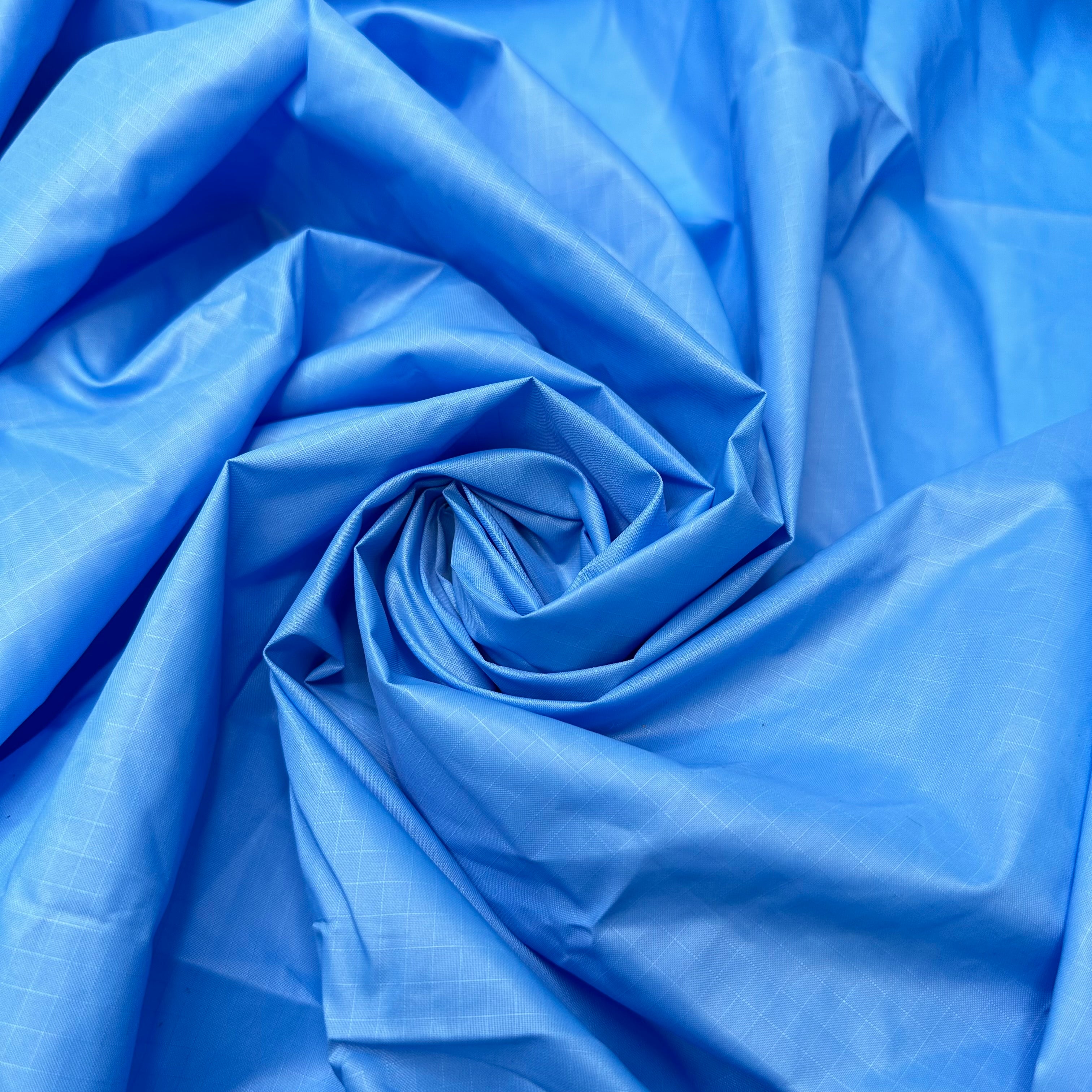 Floating Down The River - Rip Stop Polyester Blend Woven - Light Blue ...
