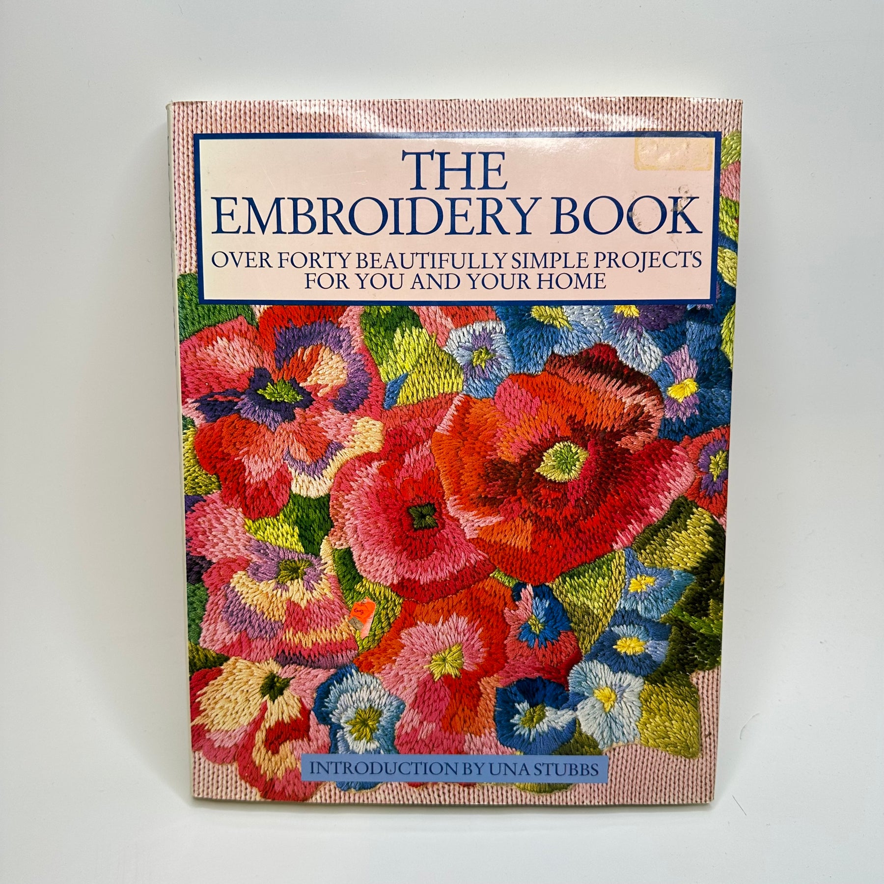 The Embroidery Book By B Mitchell 1989 Books - Pink Multi - Individual ...
