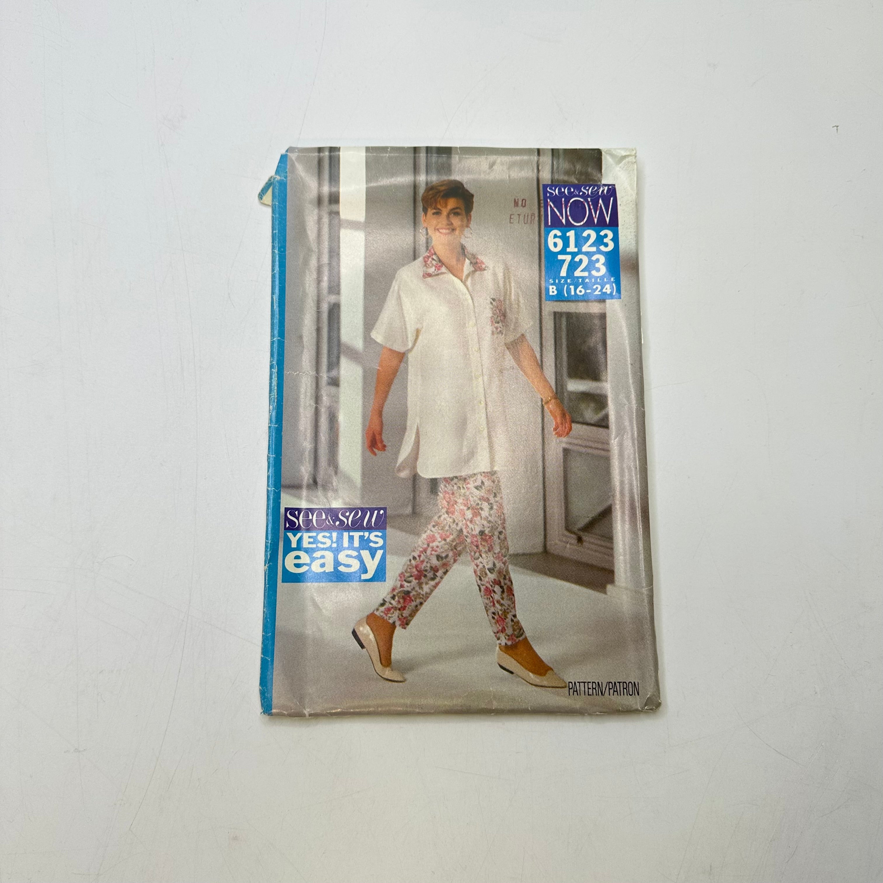 Sewing Pattern - Womenswear - Butterick 6123 | FABCYCLE