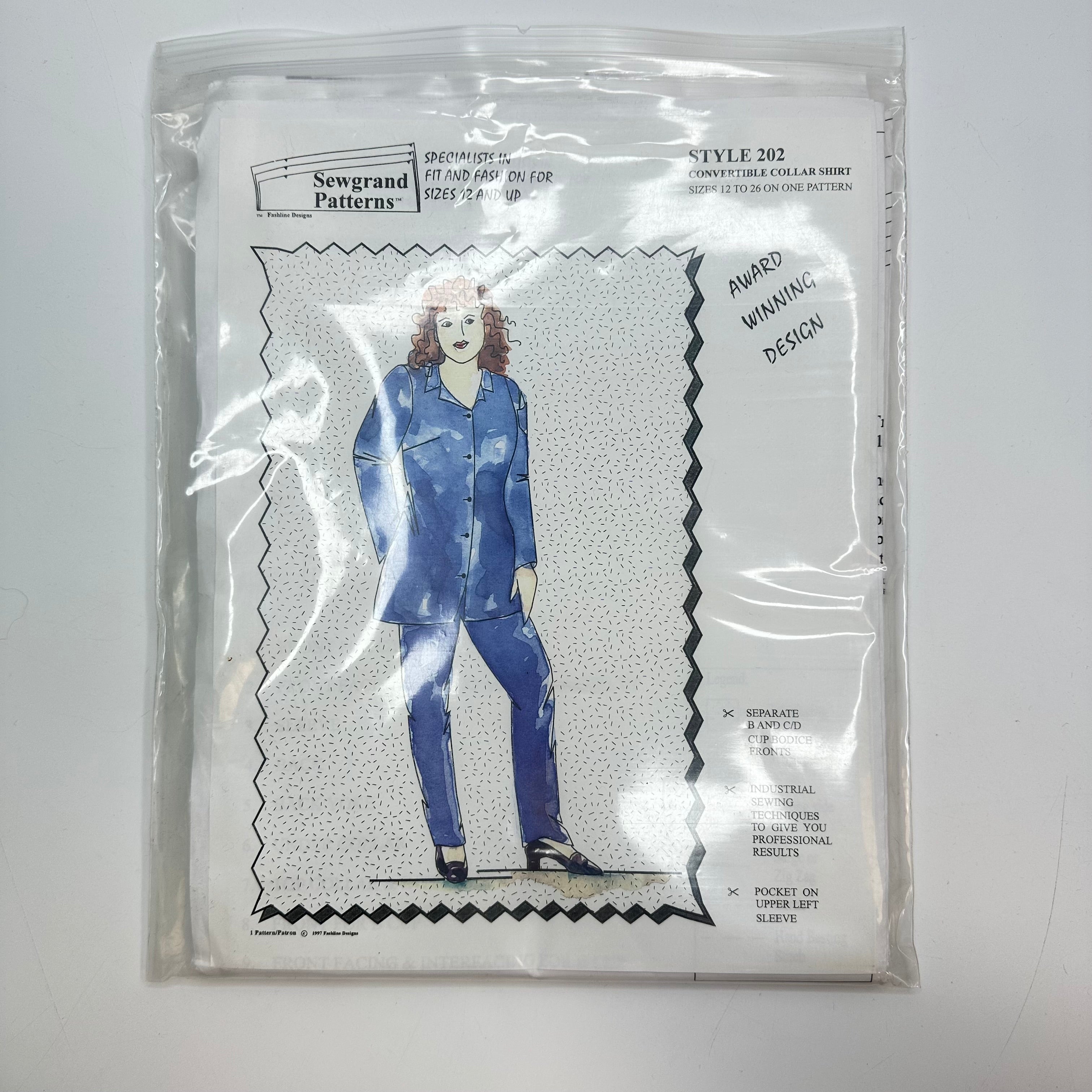 Sewing Pattern - Womenswear - Sewgrand 202 | FABCYCLE