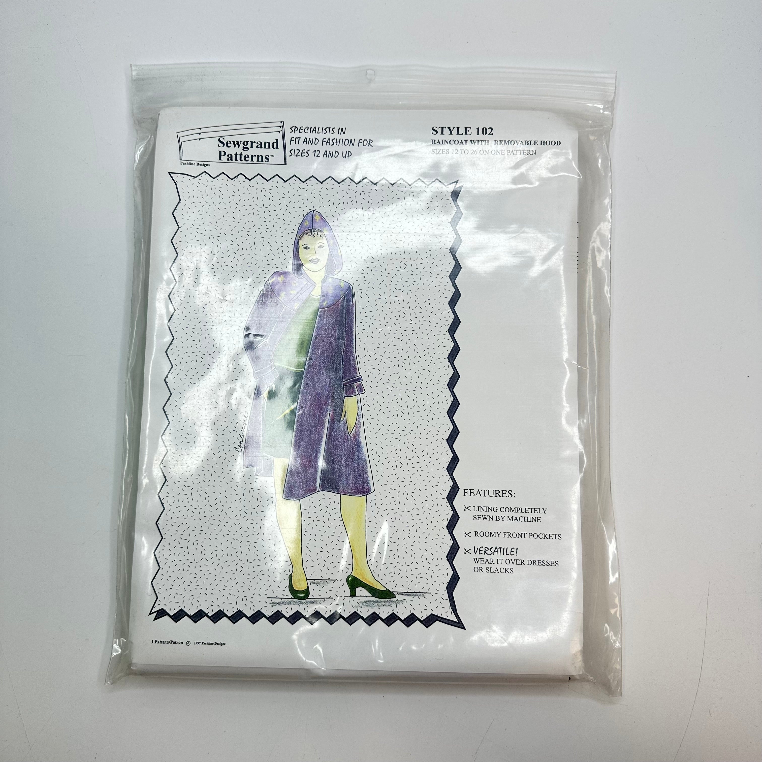 Sewing Pattern - Womenswear - Sewgrand 102 | FABCYCLE