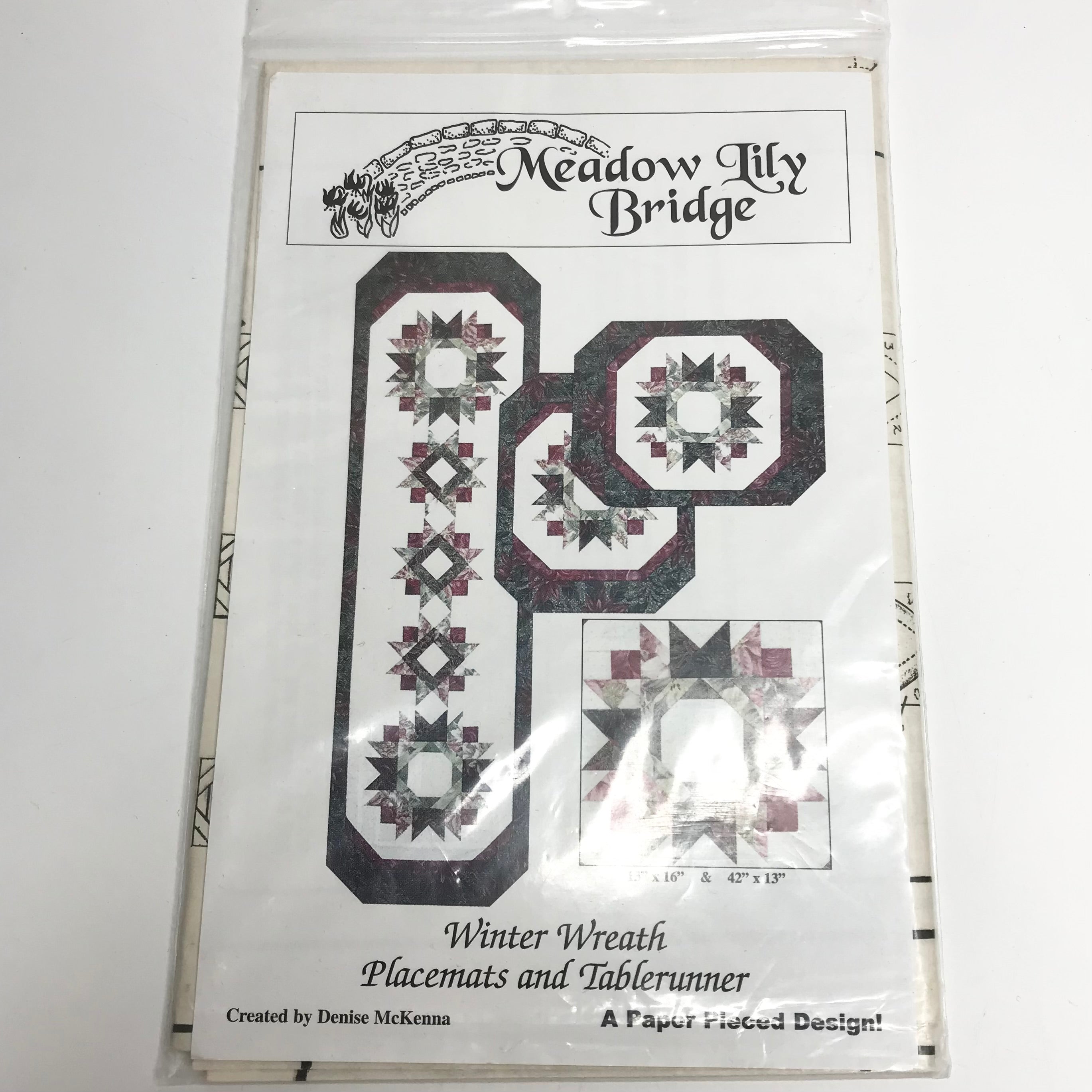 Sewing Pattern - Craft - Meadow Lily Bridge | FABCYCLE