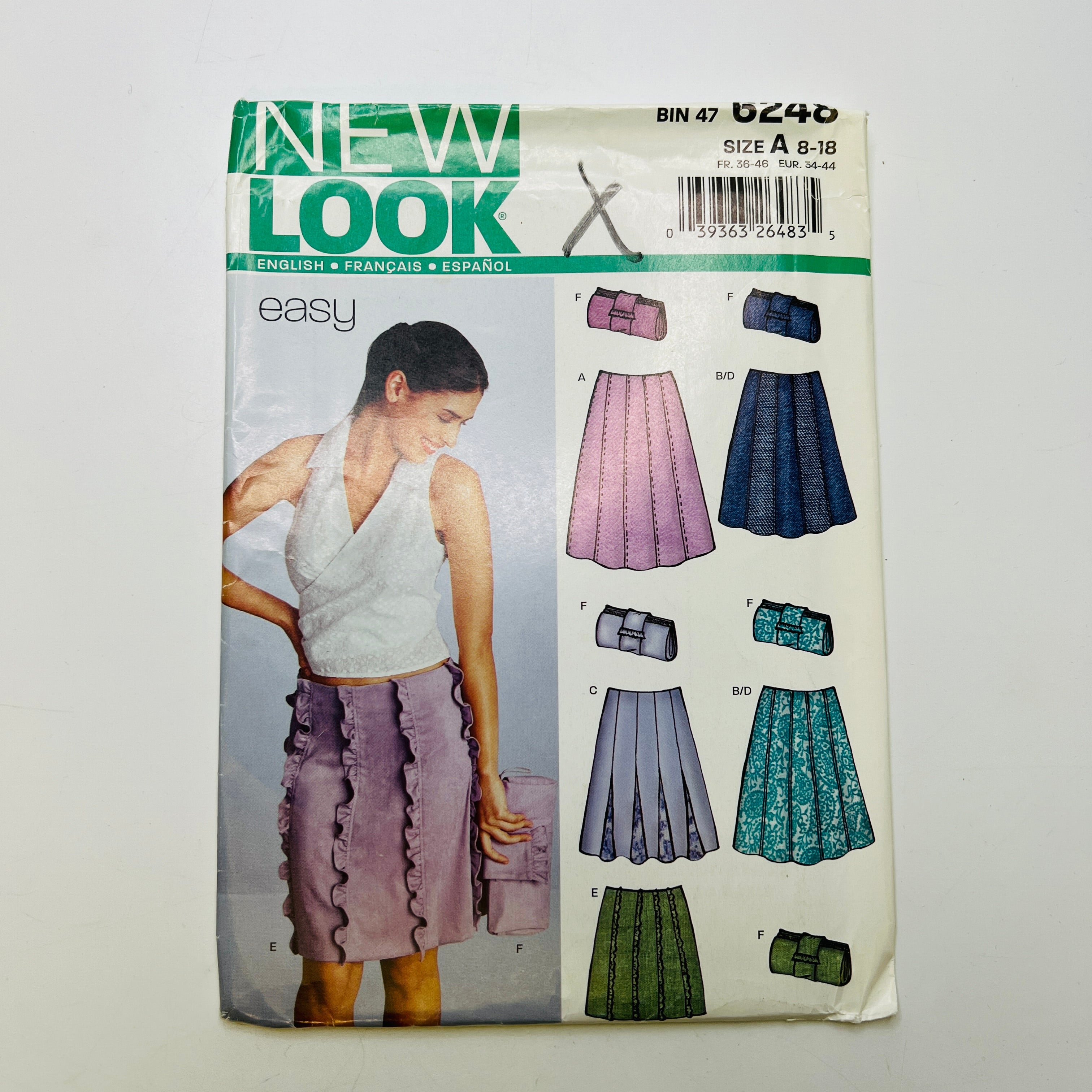 Sewing Pattern - Womenswear - New Look 6248 | FABCYCLE