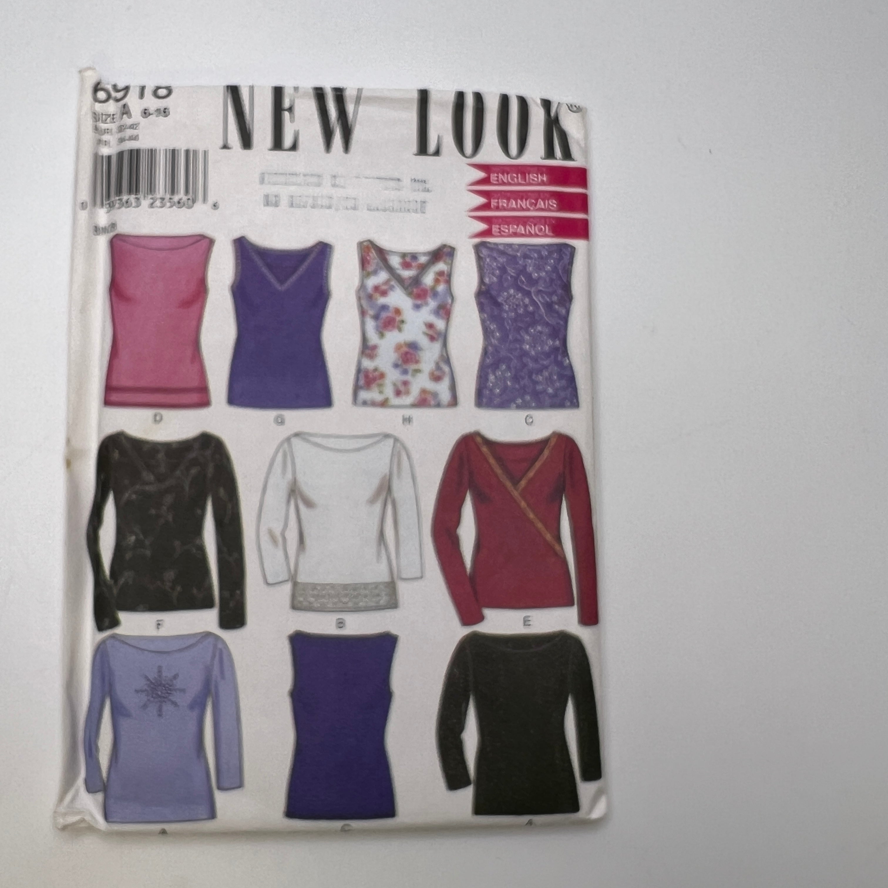 Sewing Pattern - Womenswear - New Look 6918 | FABCYCLE