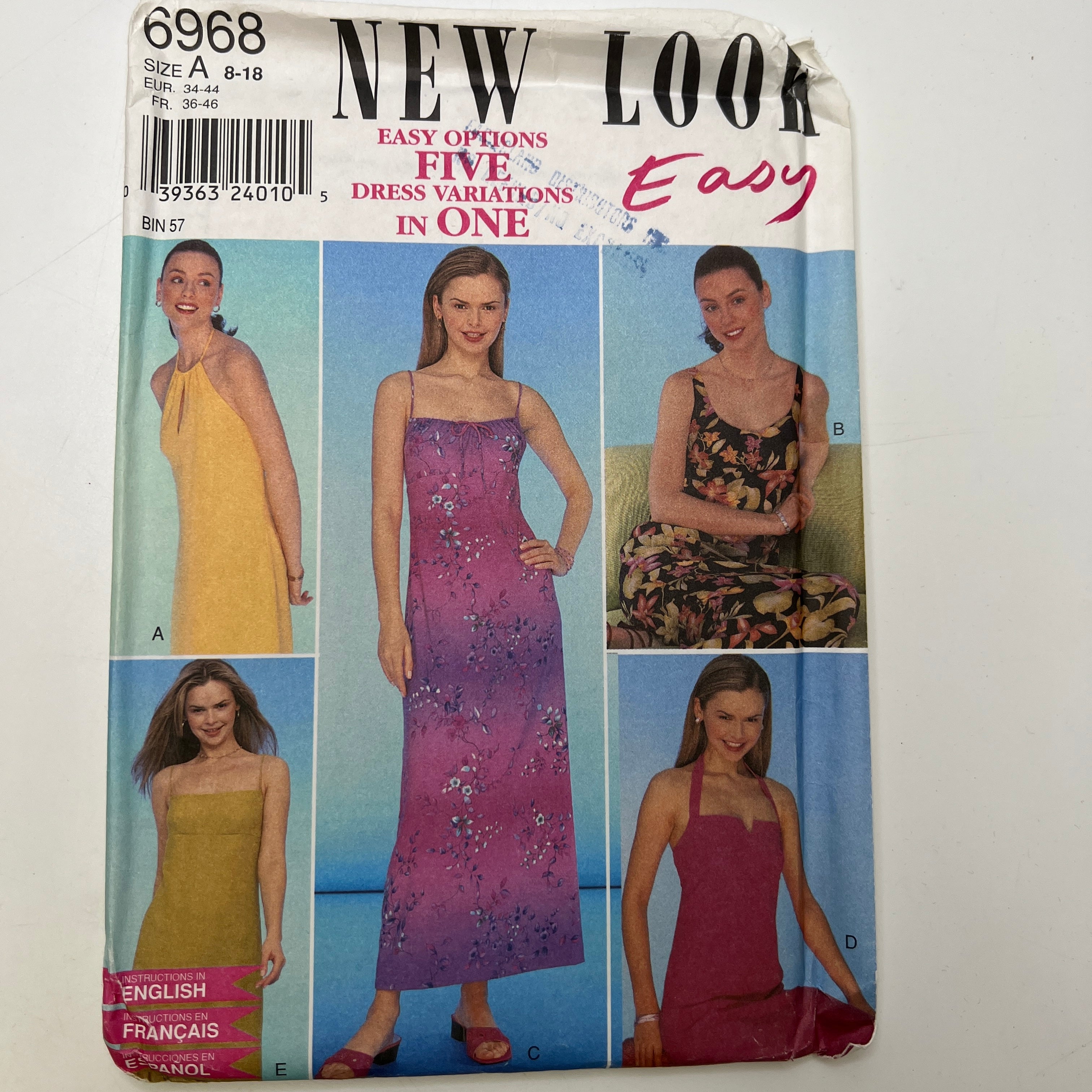 Sewing Pattern - Womenswear - New Look 6968 | FABCYCLE