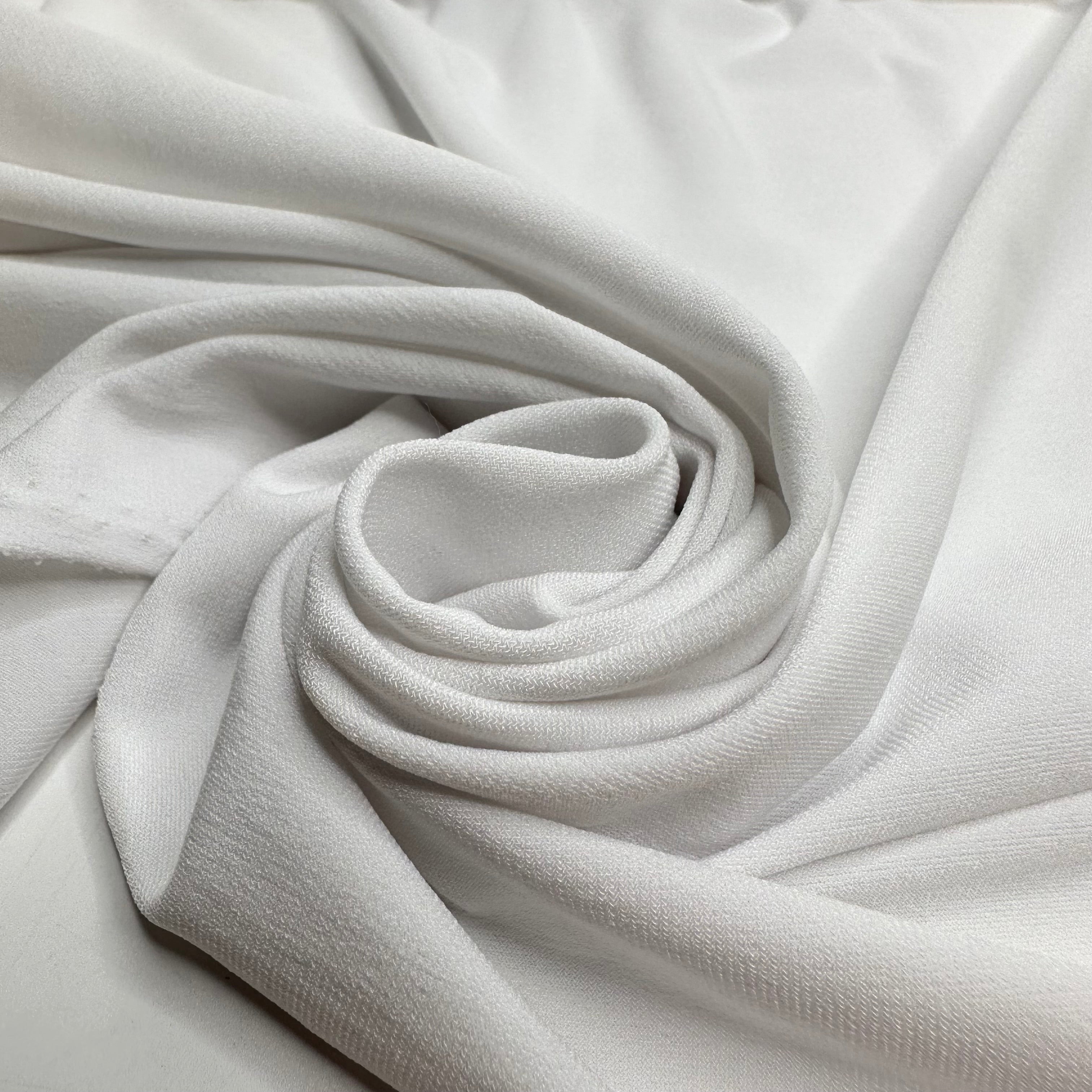 White As A Sheet - Jersey Poly Knit - White - Bundles | FABCYCLE