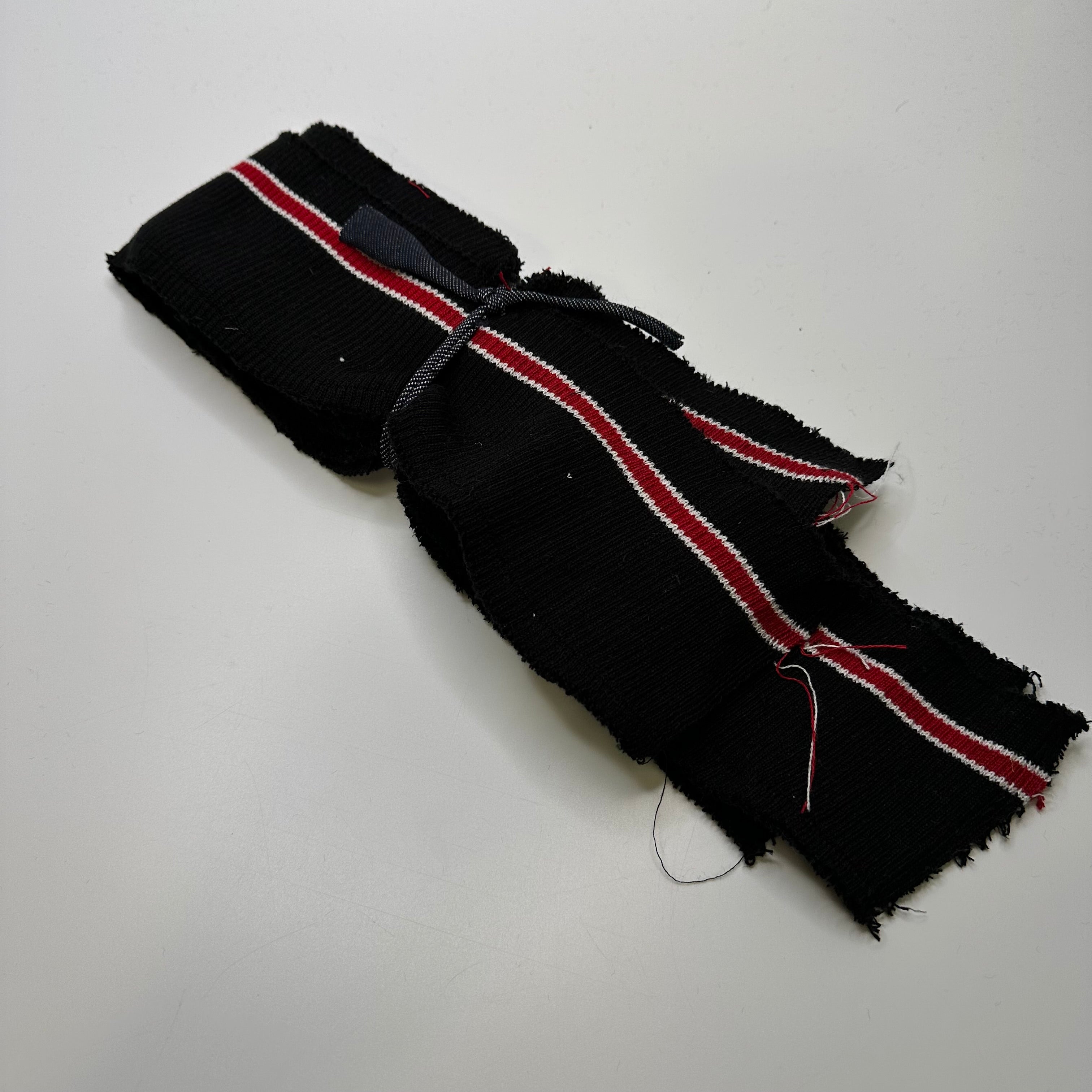 Ribbing - Black/Red Stripes - 3 Pack | FABCYCLE