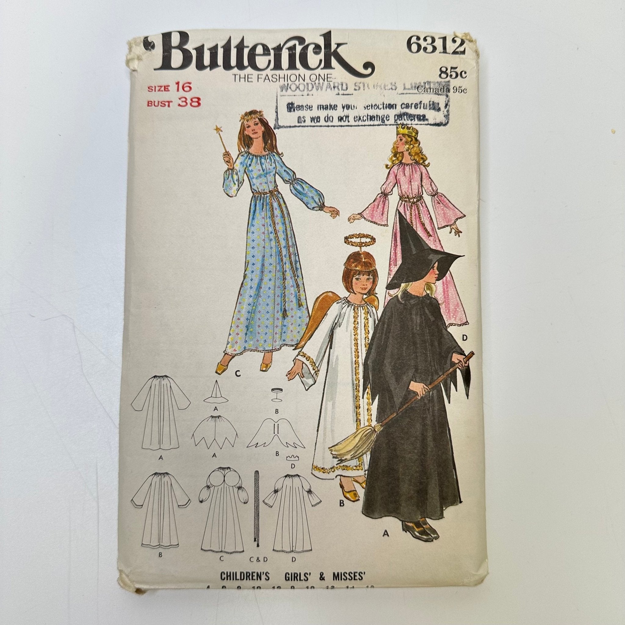 sewing-pattern-womenswear-butterick-6312-true-deadstock-supplies-fabric ...