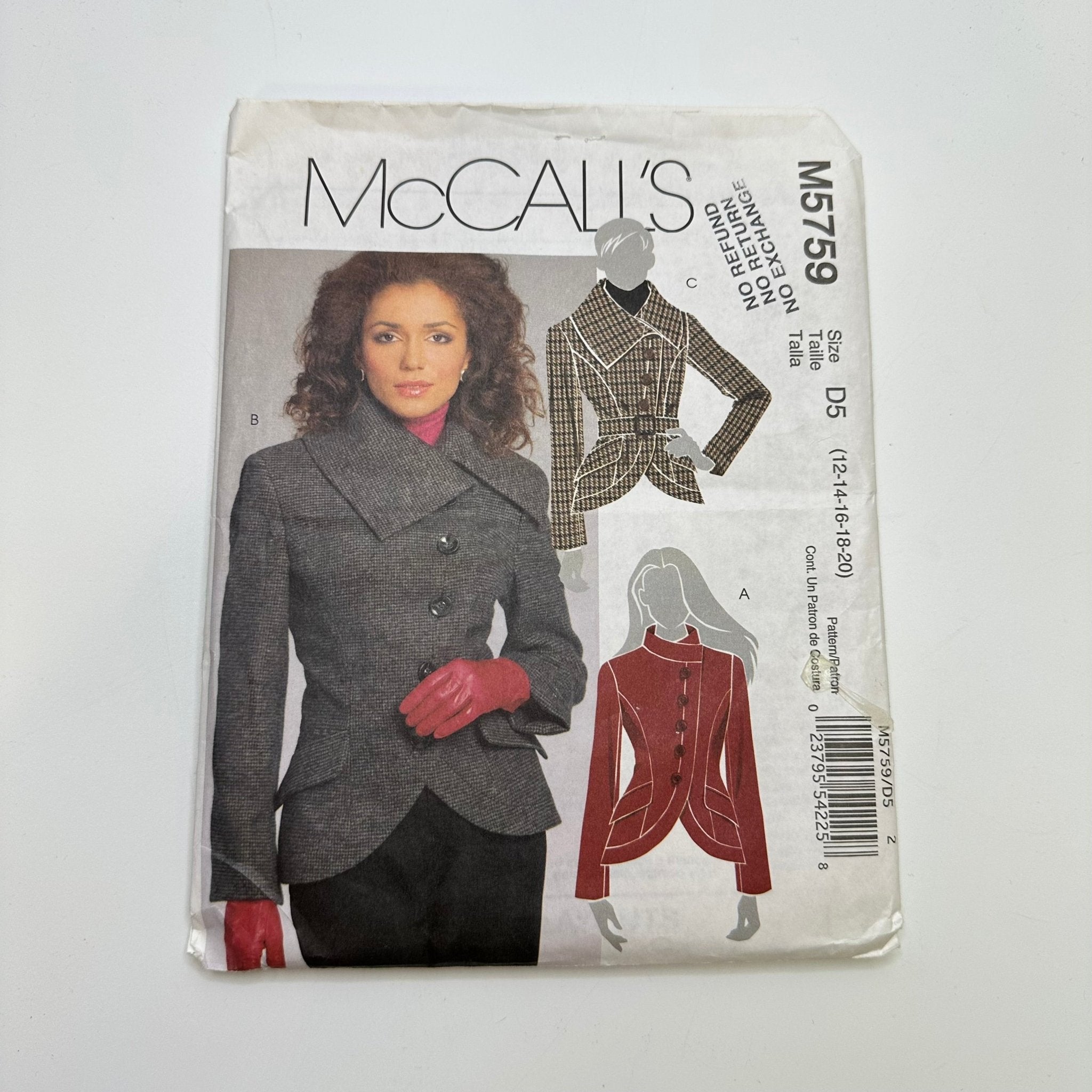 sewing-pattern-womenswear-mccalls-5759-true-deadstock-supplies-fabric ...