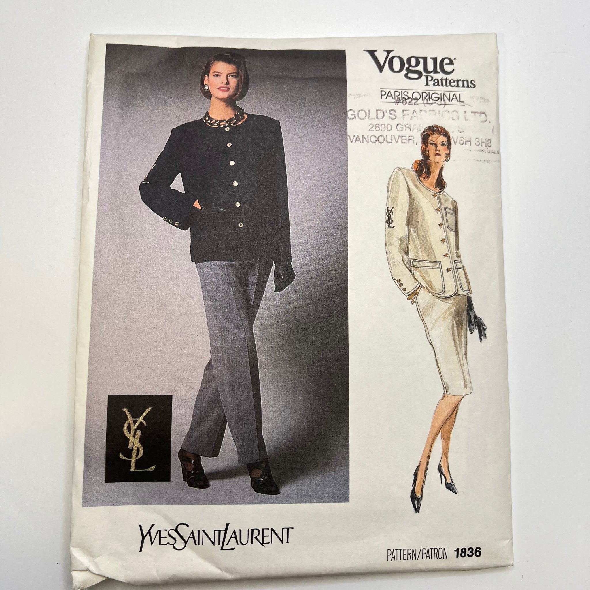 sewing-pattern-womenswear-vogue-1836-true-deadstock-supplies-fabric ...