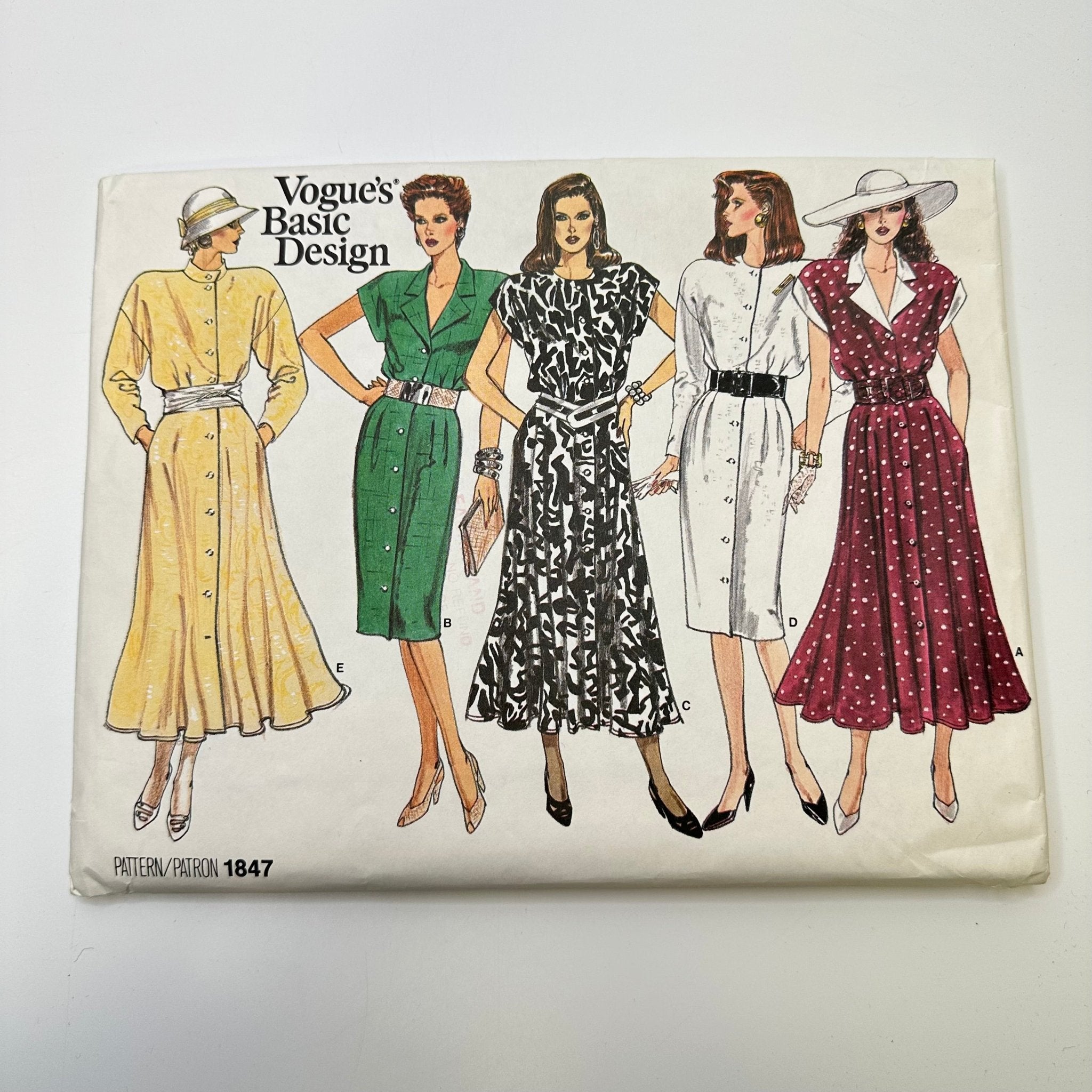 sewing-pattern-womenswear-vogue-1847-true-deadstock-supplies-fabric ...