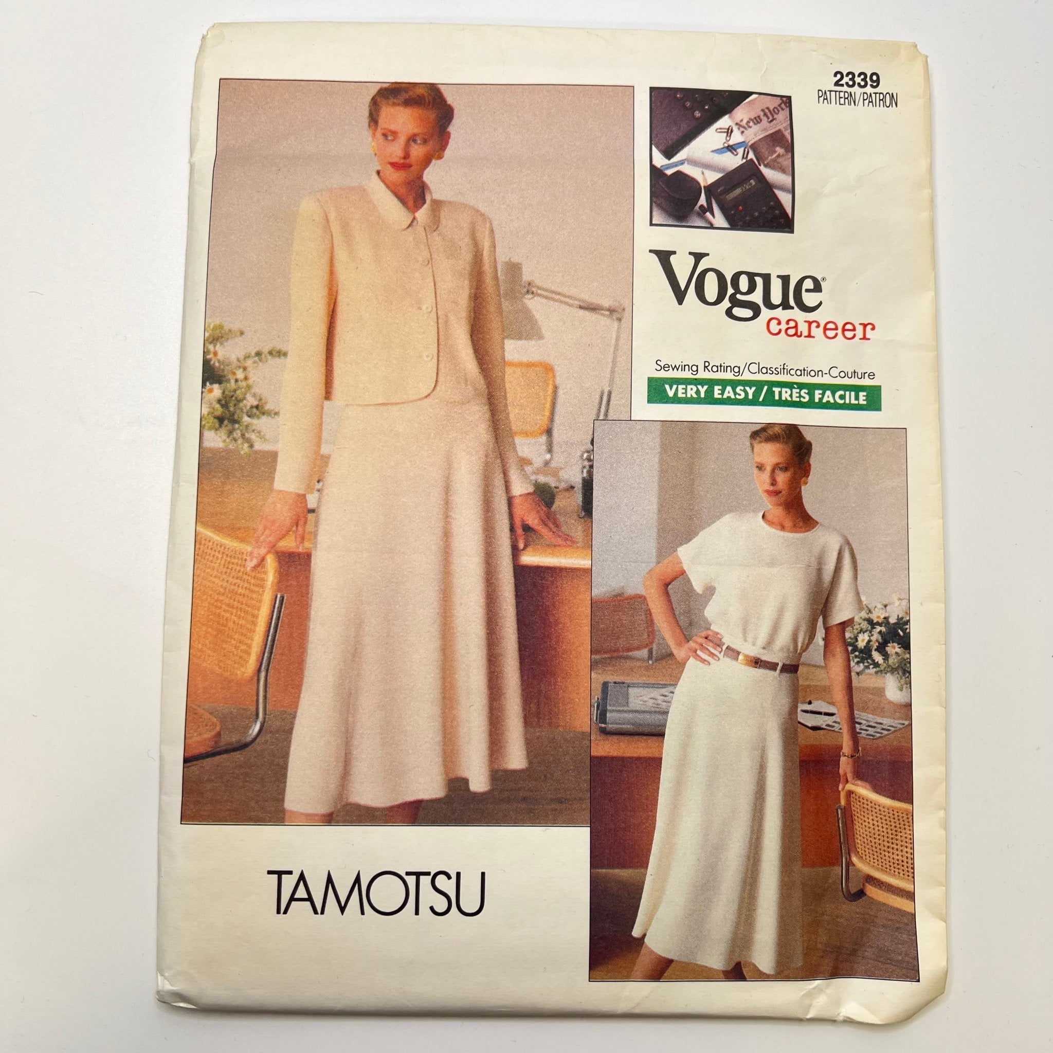 sewing-pattern-womenswear-vogue-2339-true-deadstock-supplies-fabric ...