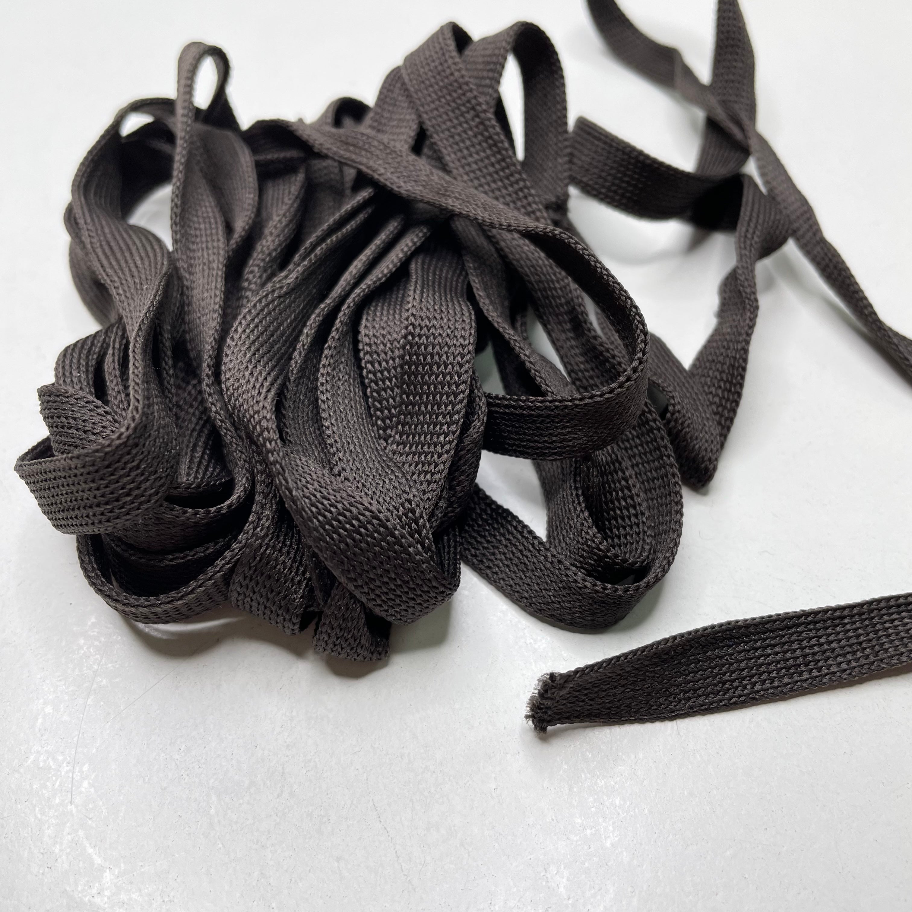 ⅜" (10mm) Webbing Trim - Brown - 4M Bundle | FABCYCLE